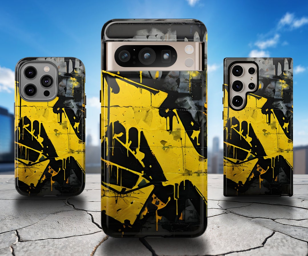 Graffiti Phone Case - Urban Street Art Abstract Retro Cover for iPhone ...
