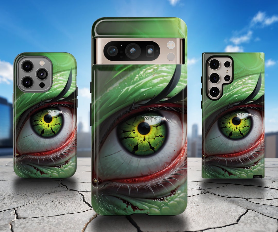 Evil Eye Phone Case, Zombie Horror Pixel 8 Pro Case 7 6, Halloween Gift ...