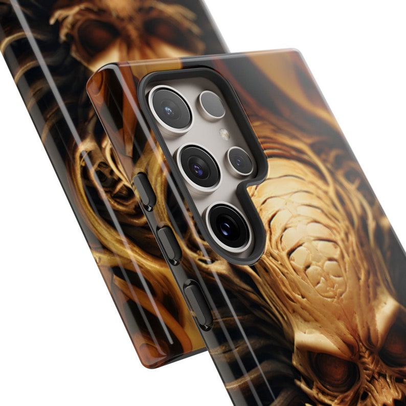 Alien Skull Phone Case - Space Cosmic Celestial Cover for iPhone 17 Air ...