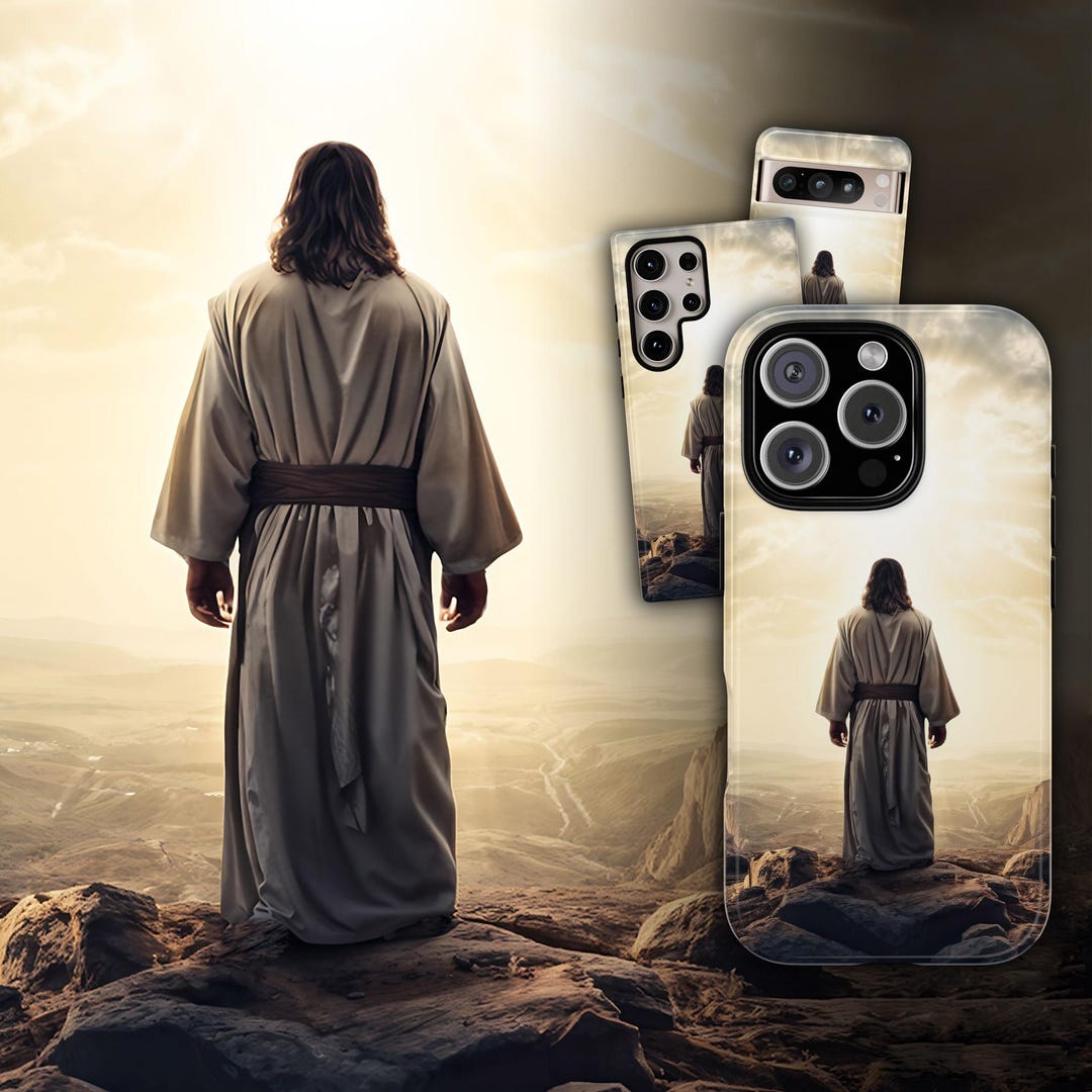 Jesus Phone Case - Christian God Faith Cover for iPhone 17 Air 16 Pro ...