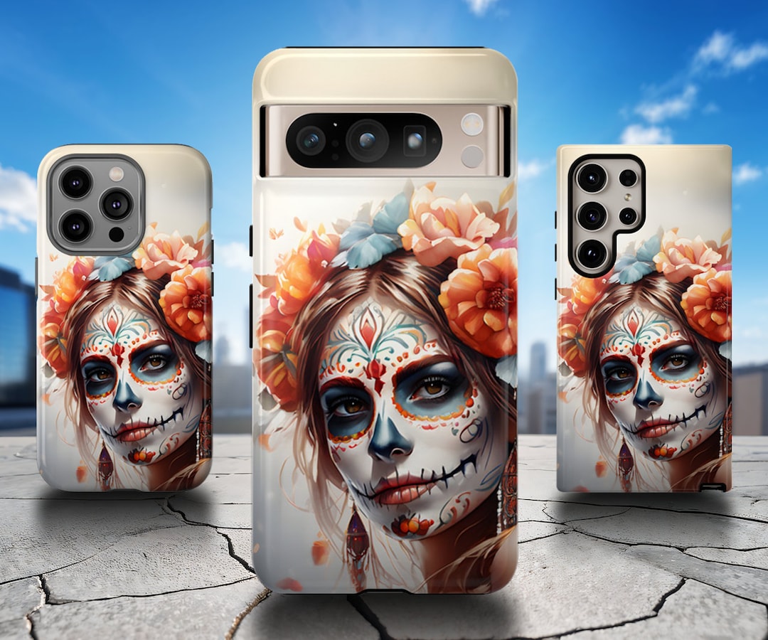 Day of the Dead Phone Case – Mexican Dia De Los Muertos for Iphone ...
