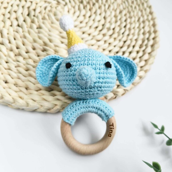 Baby Rattle - Etsy