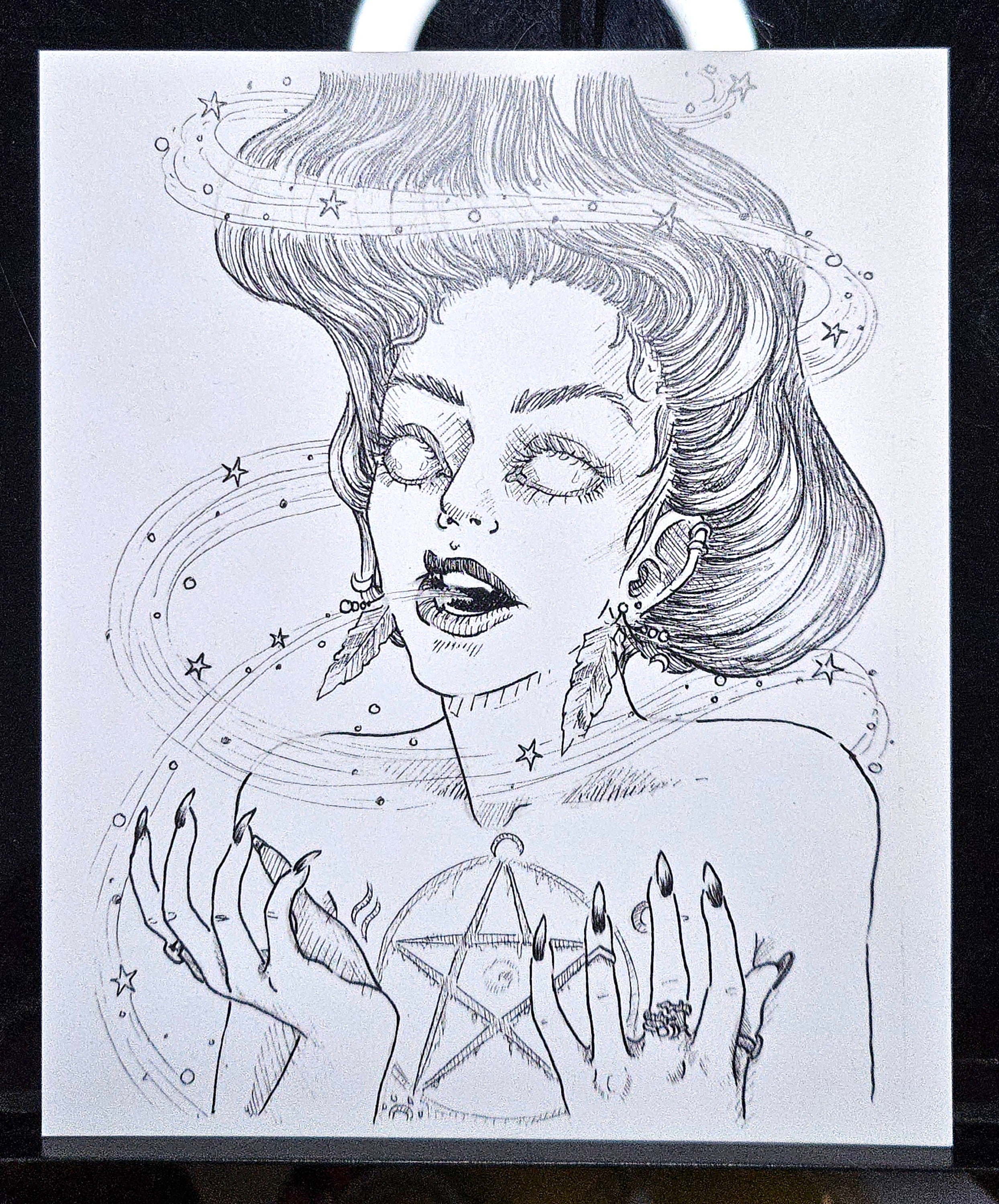 Magic Pen and Ink Print - Etsy