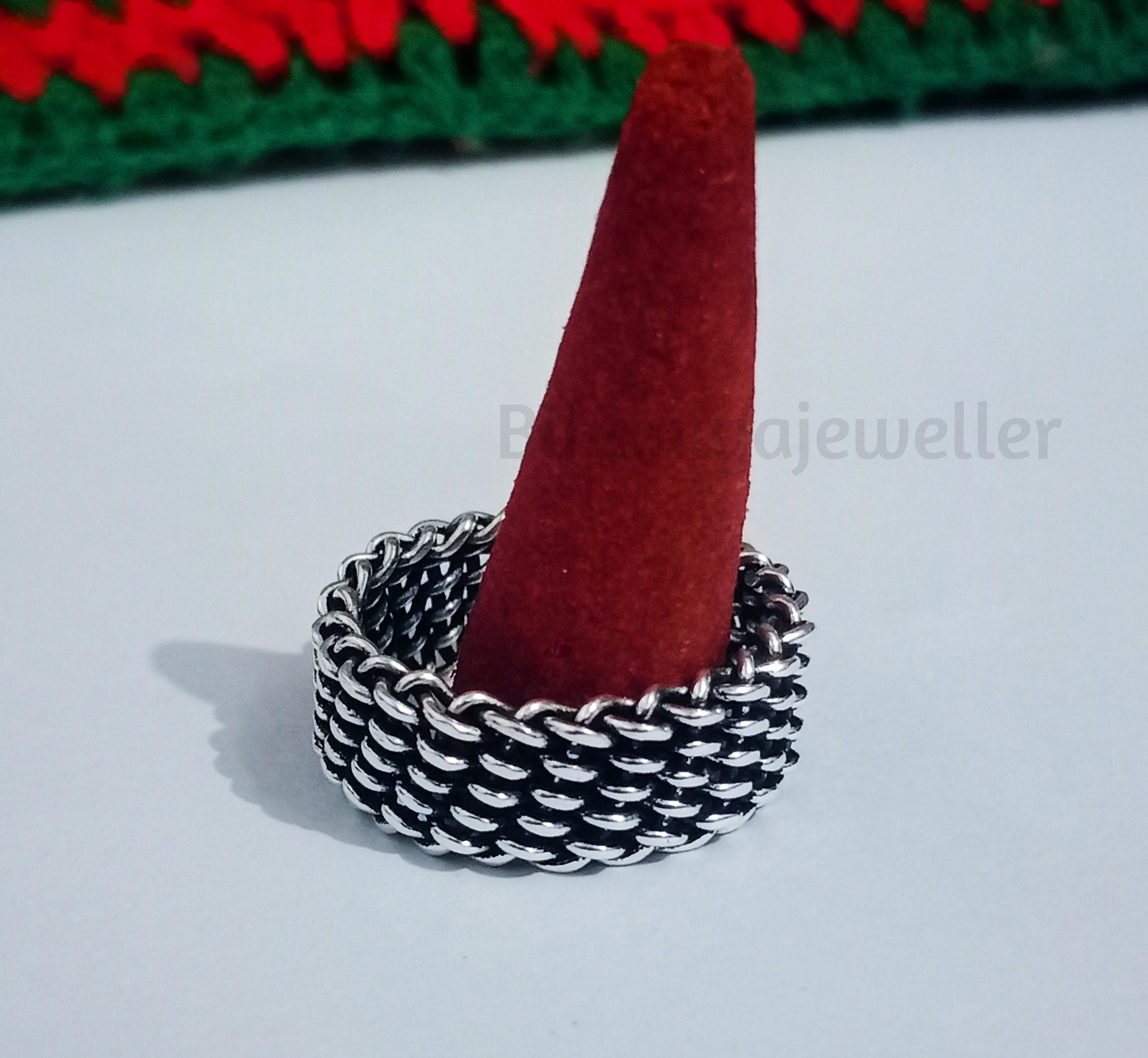 Woven Braid Ring Celtic Braided Rings 925 Sterling Oxide - Etsy