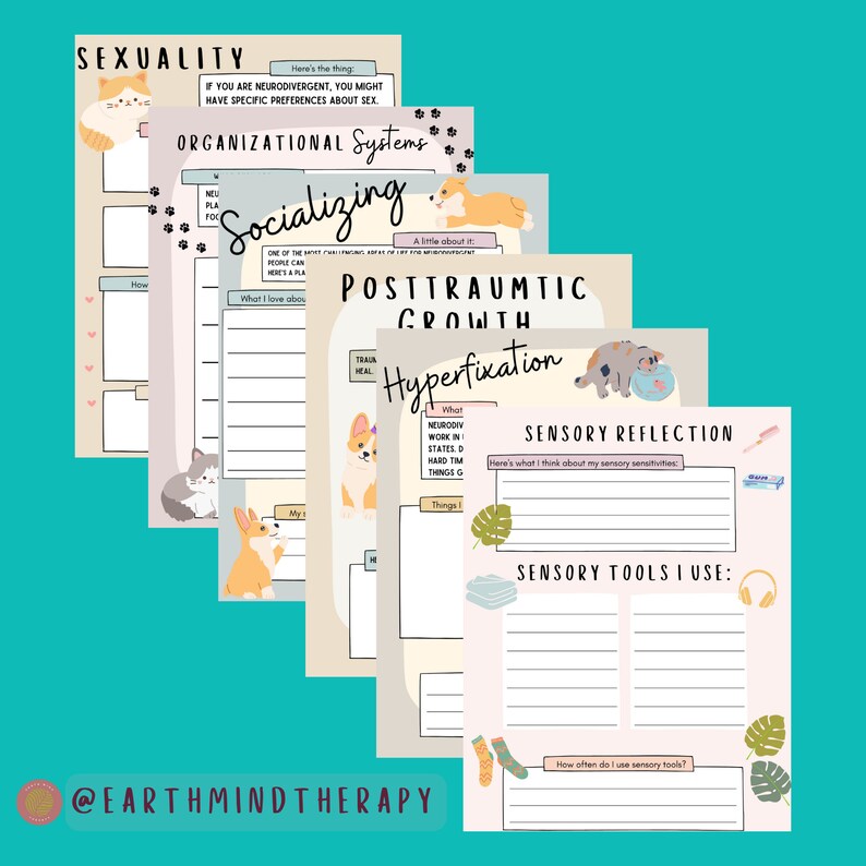 Neurodivergence Wellness Workbook - Etsy