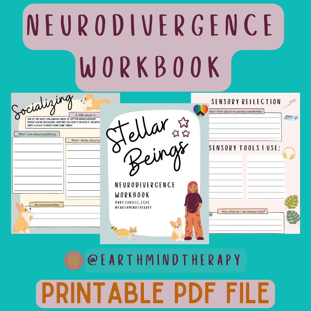 Neurodivergence Wellness Workbook - Etsy