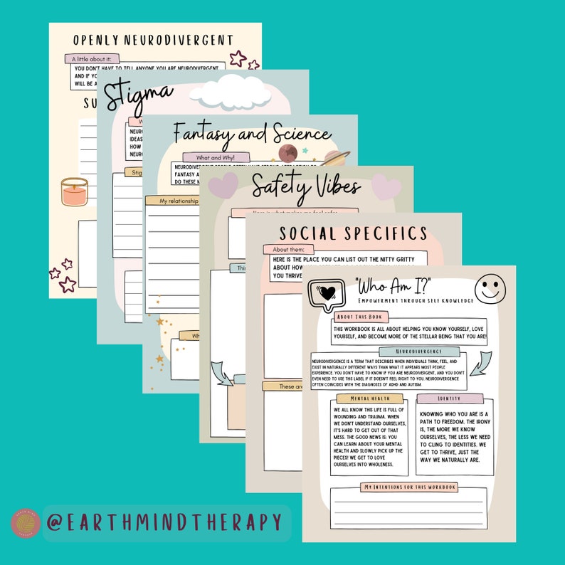 Neurodivergence Wellness Workbook - Etsy