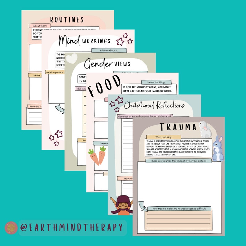 Neurodivergence Wellness Workbook - Etsy