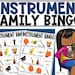Musical Instrument Families of the Orchestra - Bingo Game - Elementary ...