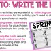 Spring Music Activities - Write the Room - Treble Clef - Elementary ...