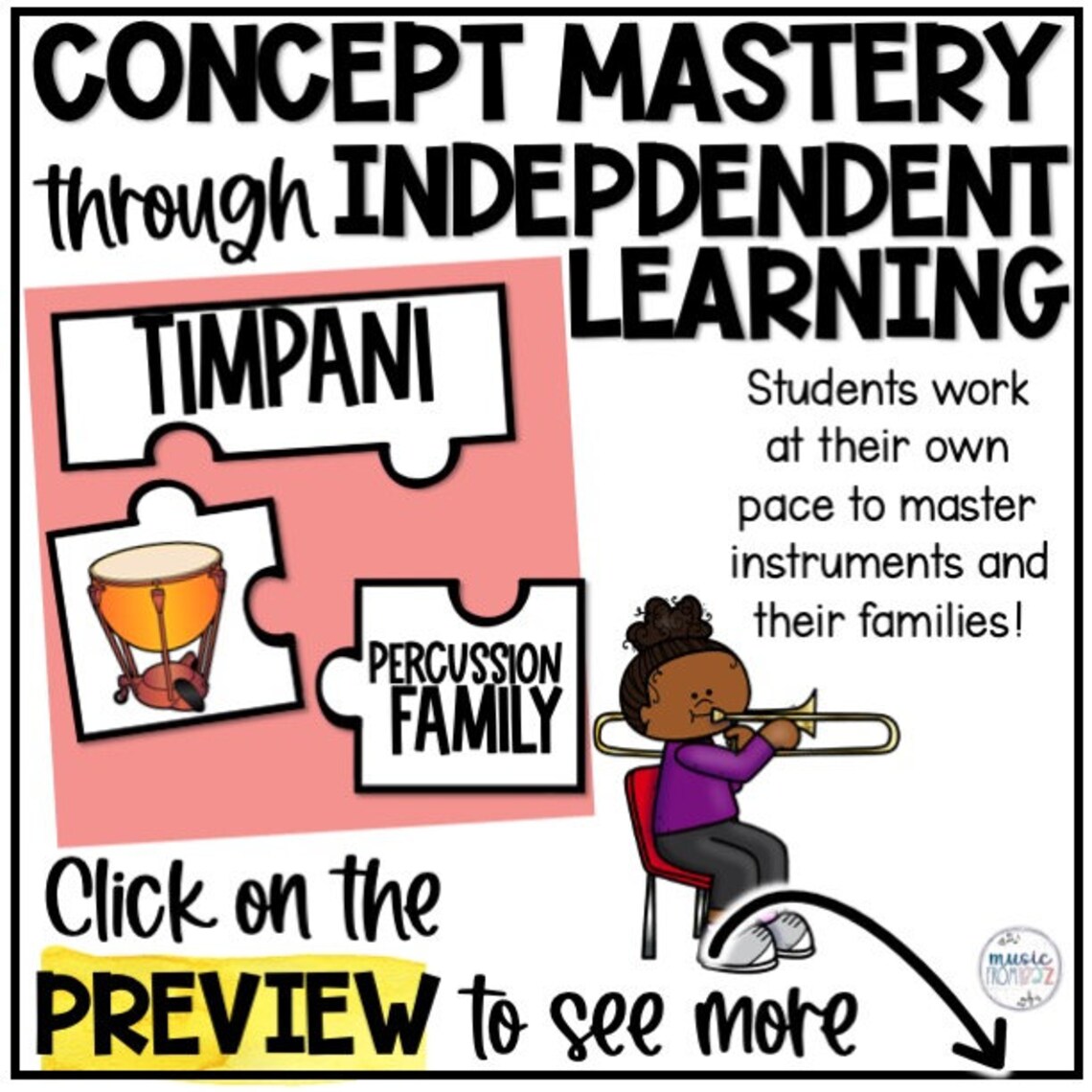 Musical Instrument Families of the Orchestra Puzzles Elementary Music ...