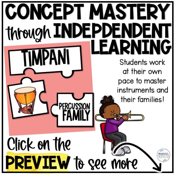 Musical Instrument Families of the Orchestra - Puzzles - Elementary ...