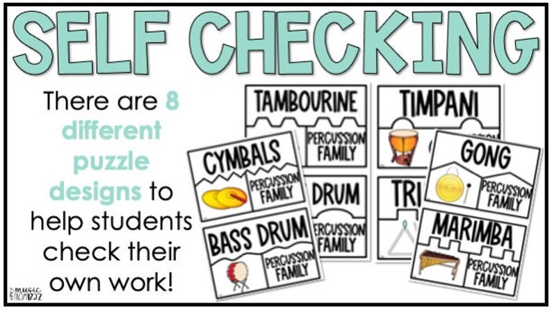 Musical Instrument Families of the Orchestra Puzzles Elementary Music ...
