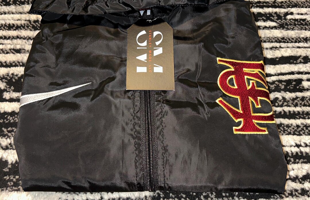 Florida State University Embroidered Windbreaker - Etsy