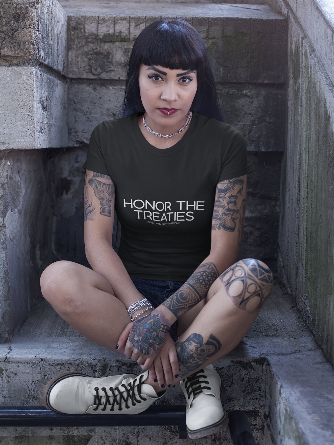 Honor the Treaties One Land Many Nations T-shirt - Etsy