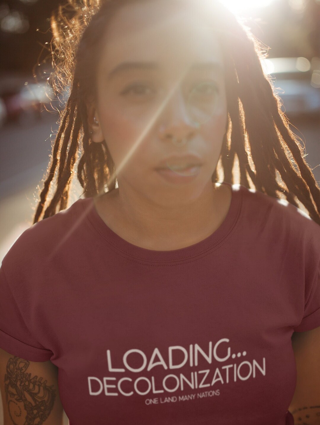 Loading Decolonization One Land Many Nations T-shirt - Etsy