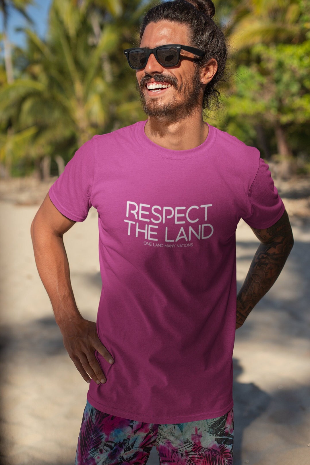 Respect the Land One Land Many Nations T-shirt - Etsy