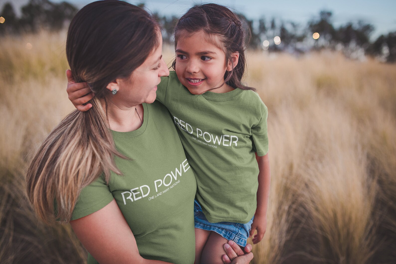 Red Power One Land Many Nations T-shirt - Etsy