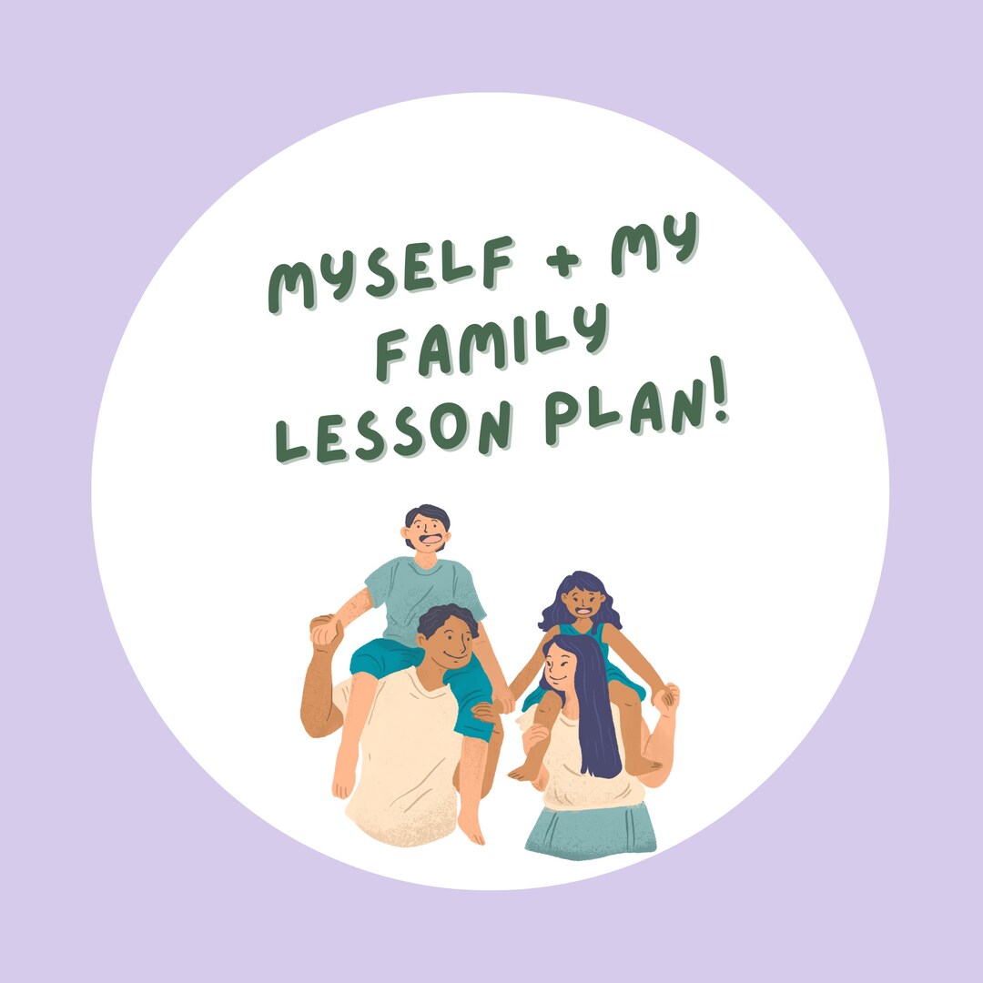 Myself My Family Process Art Lesson Plan - Etsy