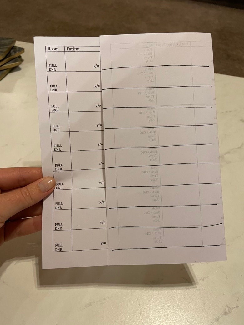 CNA, PCT Report Sheets, Nursing Pdfs- 10 Patients, Medsurg, Tele ...