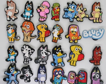 Bluey Croc Charm Packs - Etsy