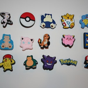 Pokémon Croc Charms Free Pokemon Card With Every Item - Etsy