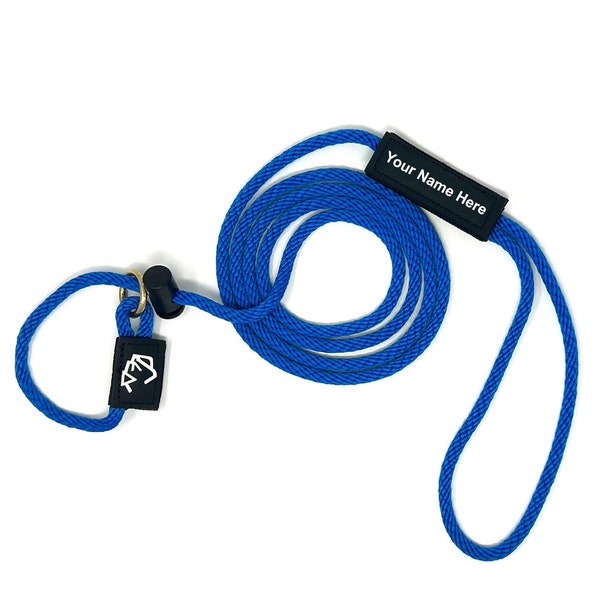 Red Rope Dog Slip Lead - Etsy