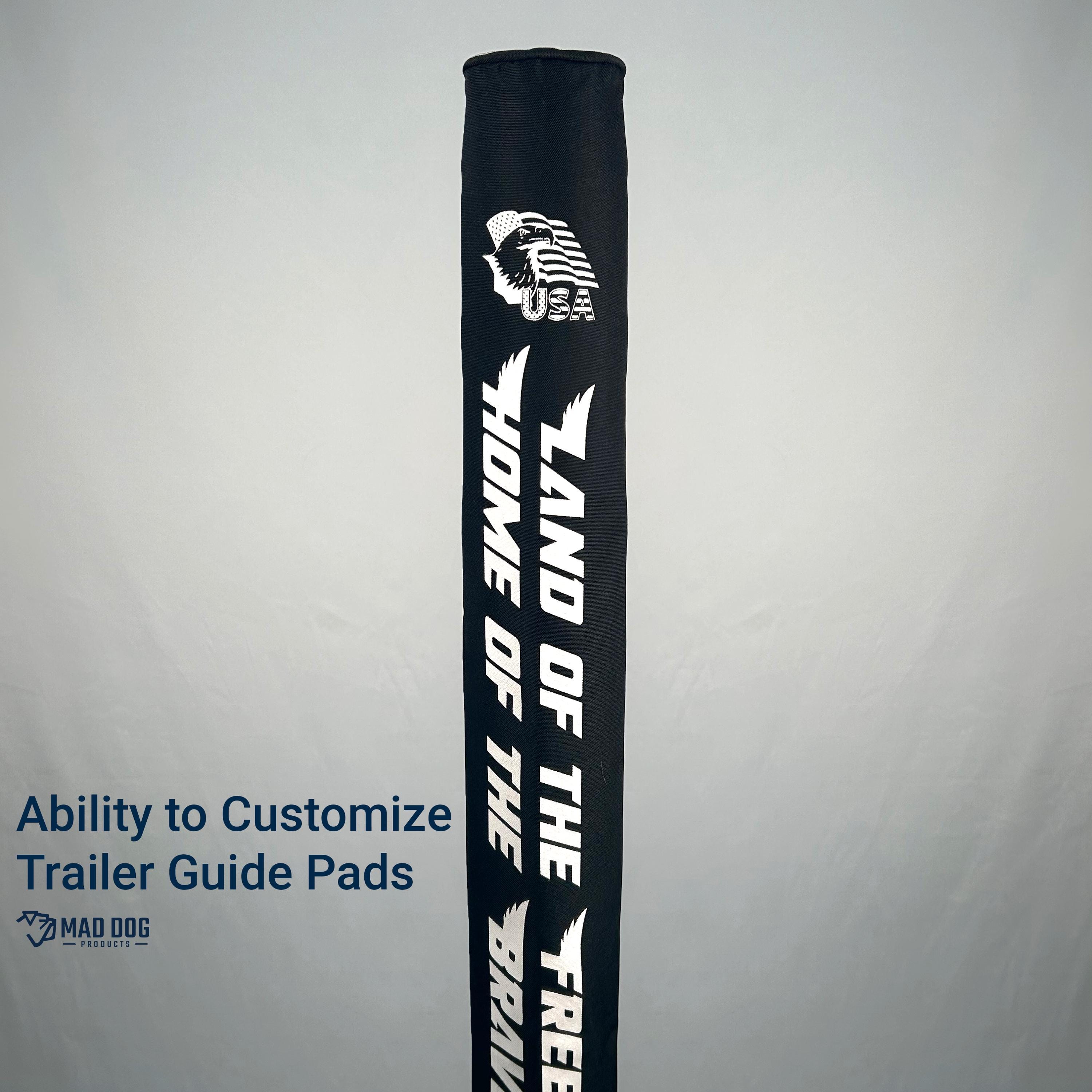 Personalized Boat Trailer Guide Pole Covers (with Foam) Made in USA ...