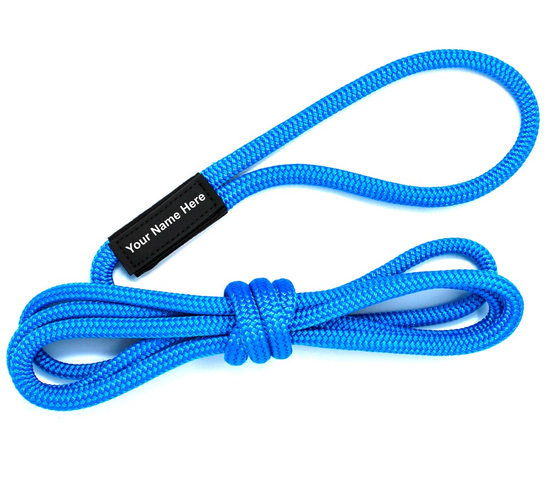 Personalized Double Braid Dock Line - UV Printed With Pre-spliced Loop ...