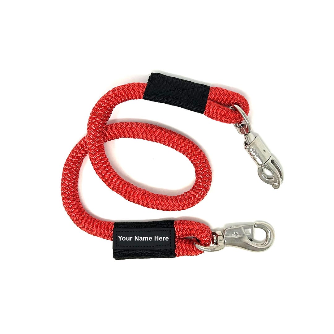 Personalized Horse Trailer Tie W/ Panic Breakaway and Bull Snap Premium ...