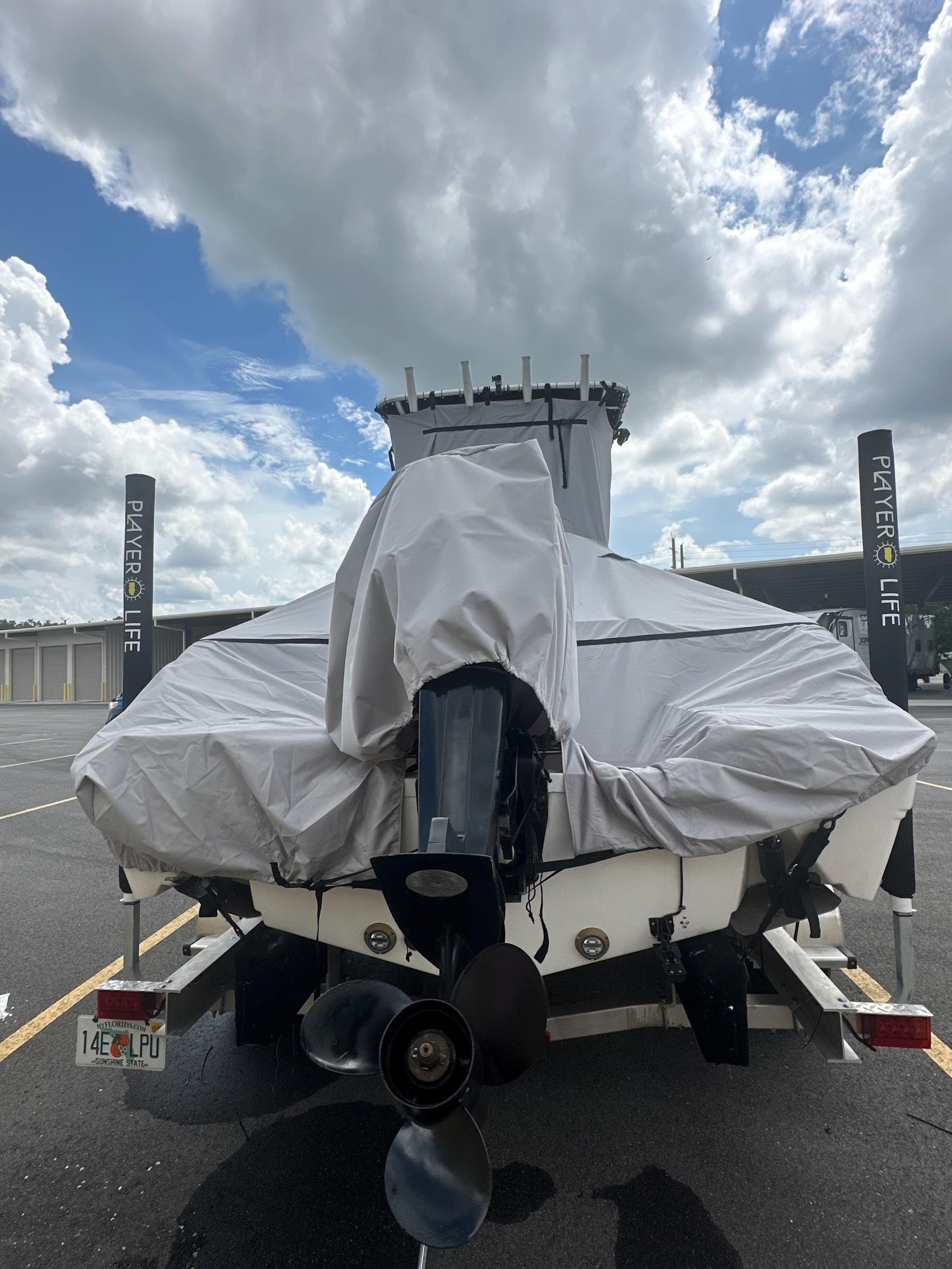 Personalized Boat Trailer Guide Pole Covers (with Foam) Made in USA ...