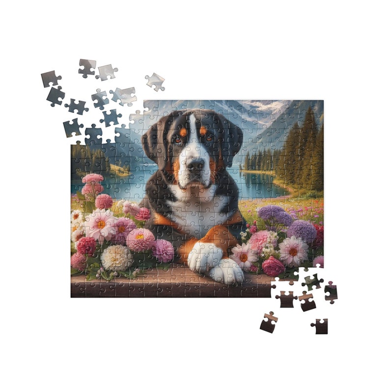 Swissy Paw Cross Jigsaw Puzzle - Etsy
