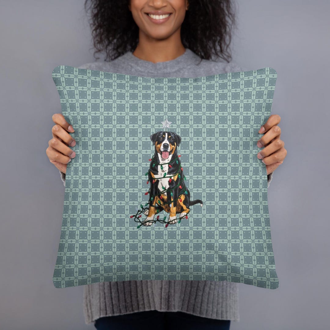 Christmas Lights Swissy Pillow - Etsy