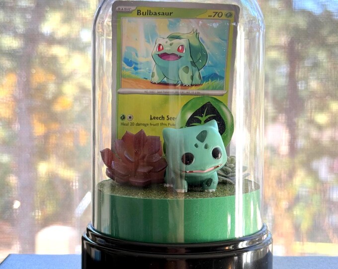 Pokémon Bulbasaur Terrarium - Etsy