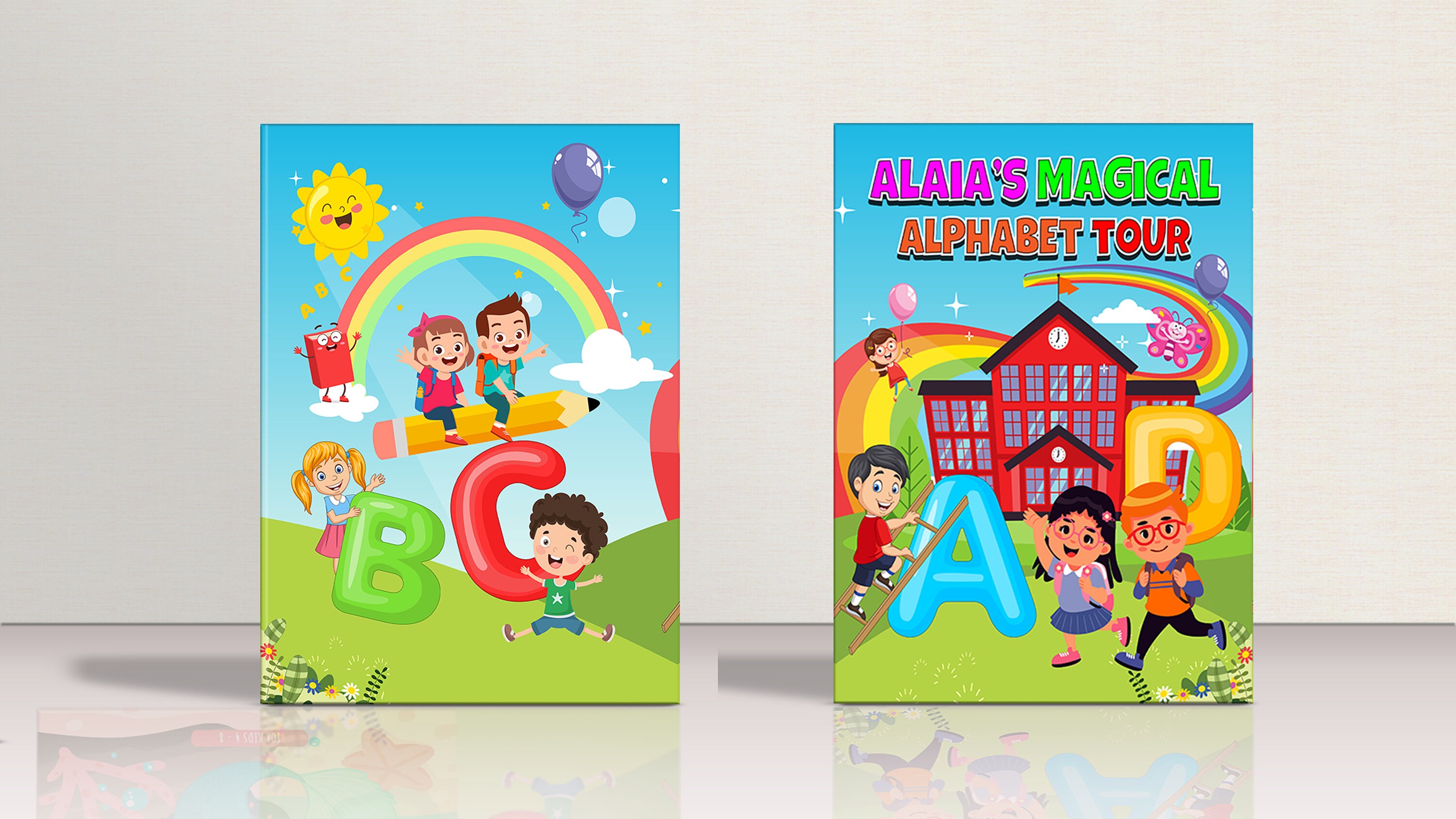 Printable Coloring Alphabet Booklet - Digital Download - Etsy