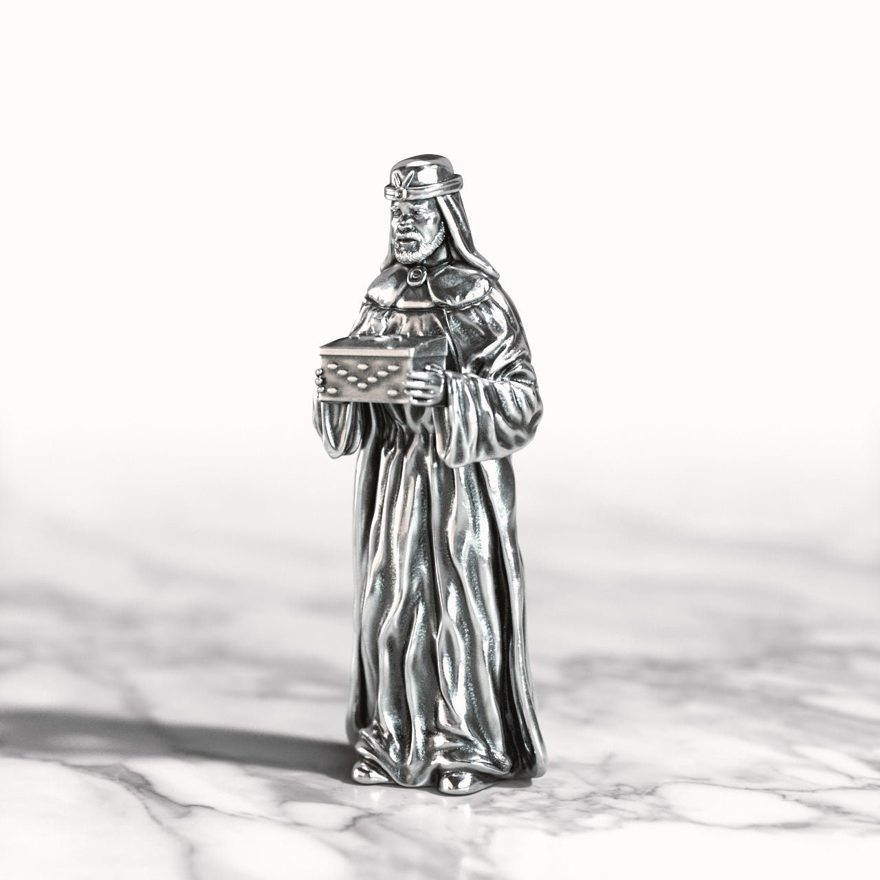 Silver Nativity Set 30oz Sterling Silver Collectible Set - Etsy