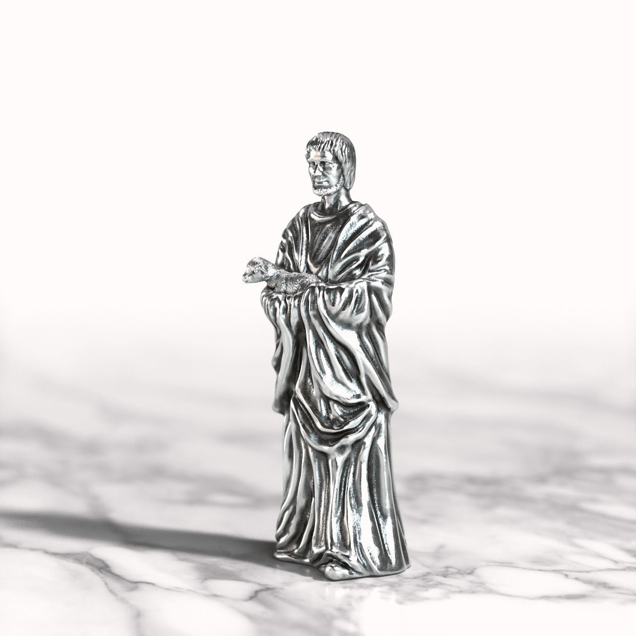 Silver Nativity Set 30oz Sterling Silver Collectible Set - Etsy