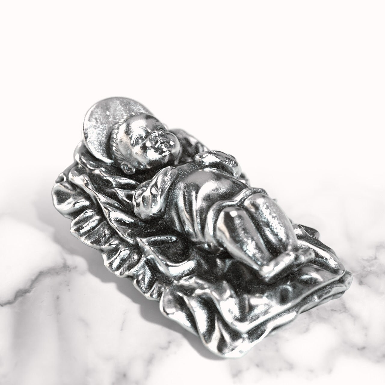 Silver Nativity Set 30oz Sterling Silver Collectible Set - Etsy