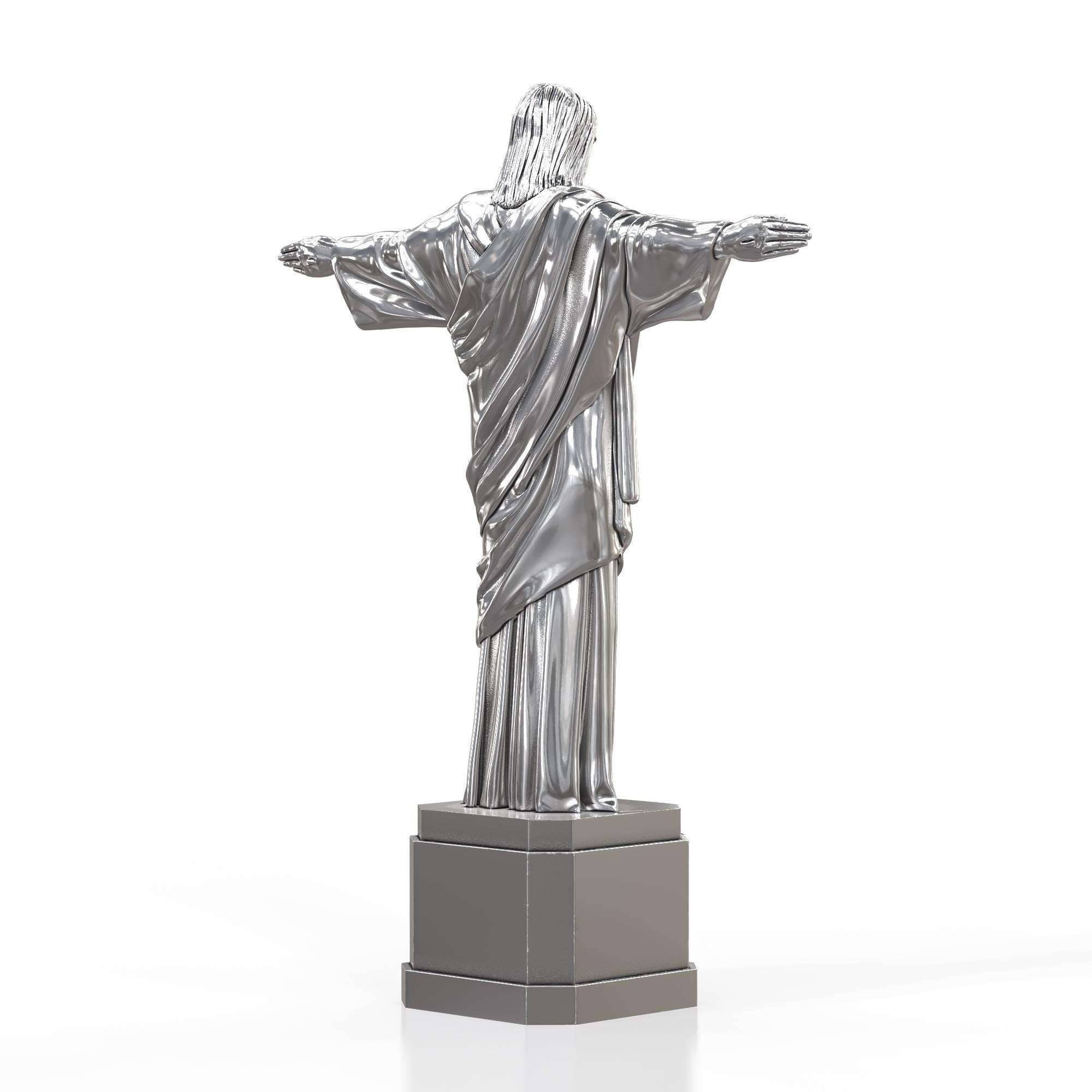Christ the Redeemer | 8oz Silver Statue | Collectible Gift - Etsy