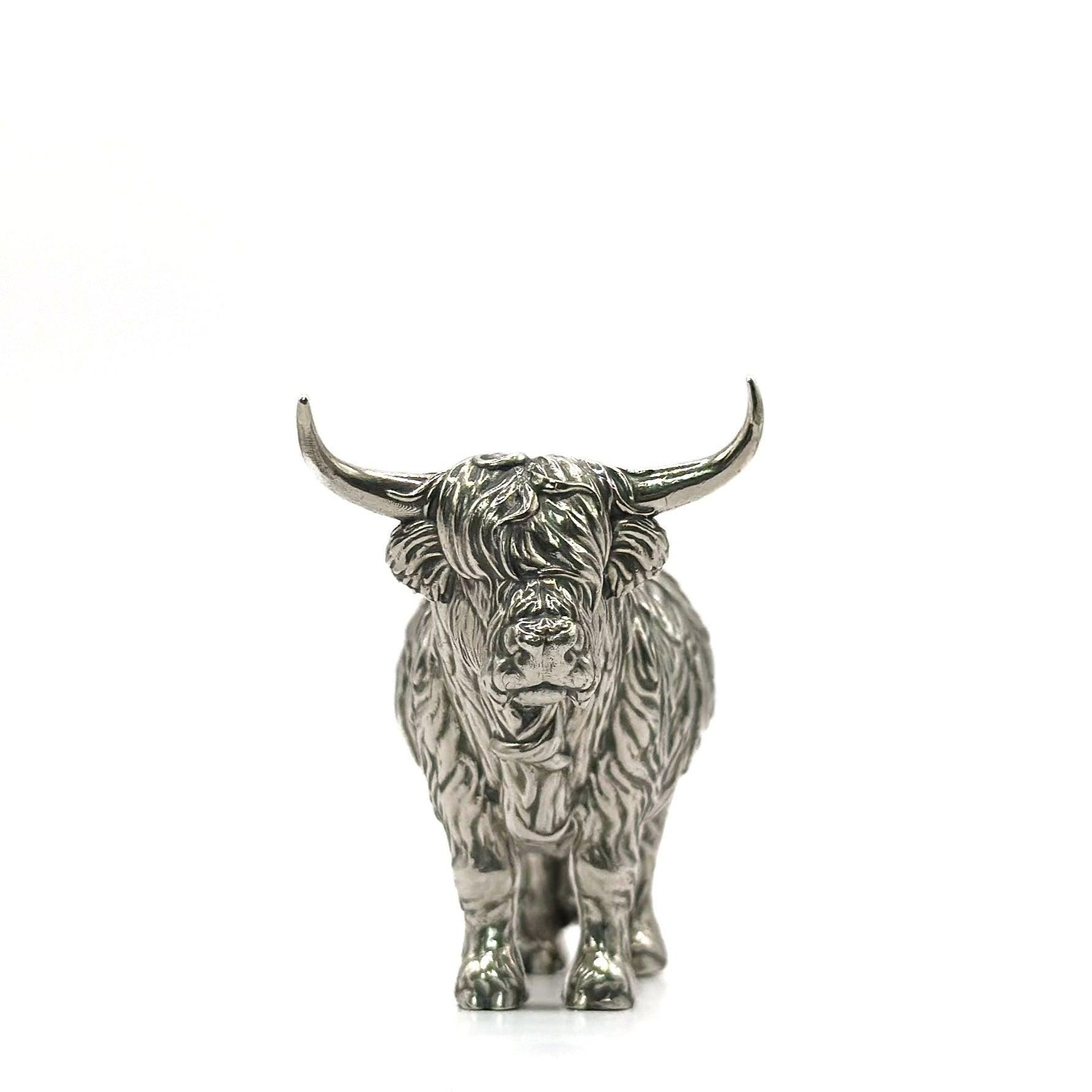 Highland Coo 12oz Silver Statue Hairy Cow Collectible Gift - Etsy Highland Coo 12oz Silver Statue Hairy Cow Collectible Gift - Etsy