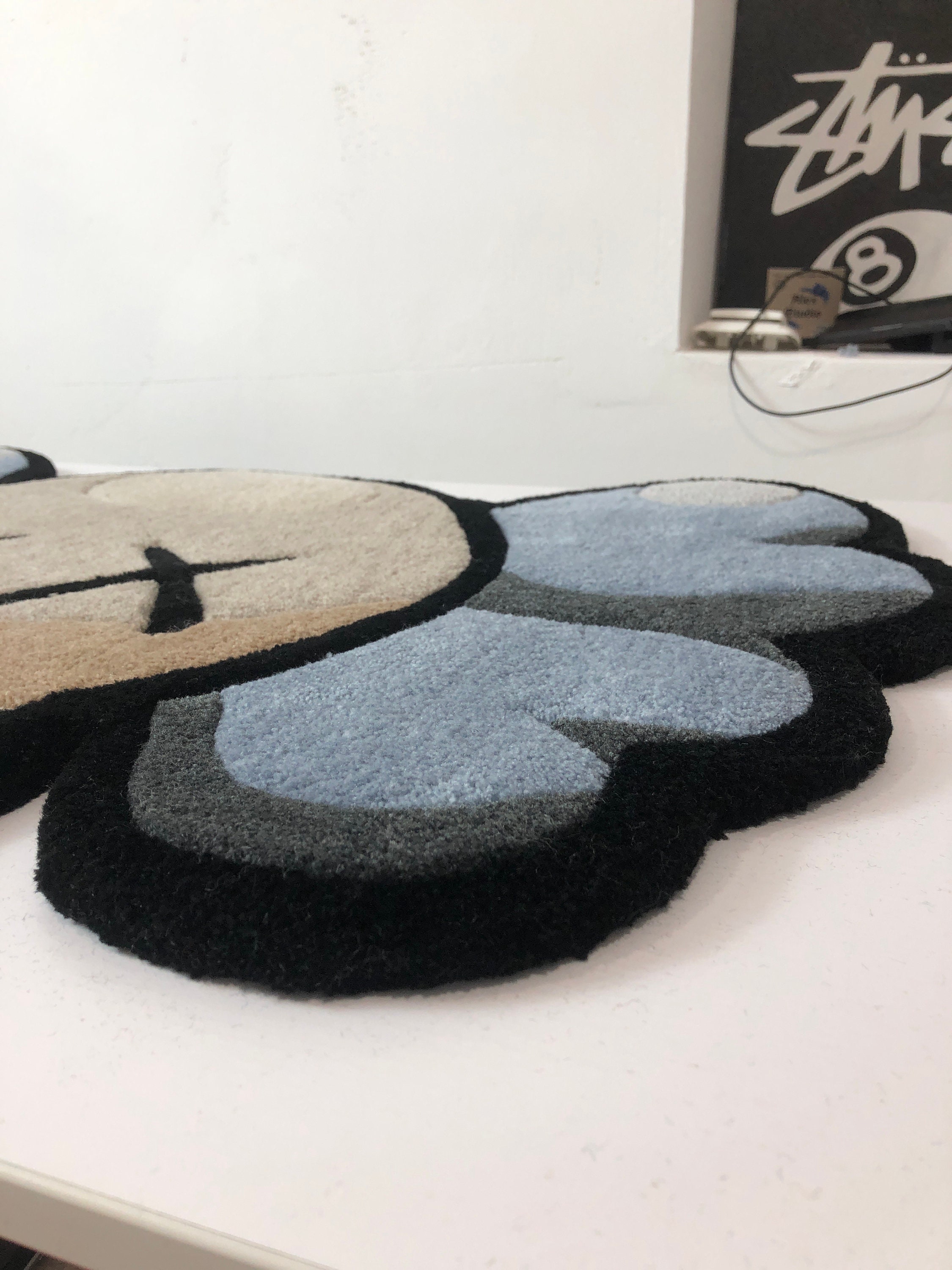 Handmade Street Art Skull Rug - Etsy