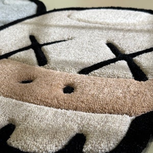 Handmade Street Art Skull Rug - Etsy