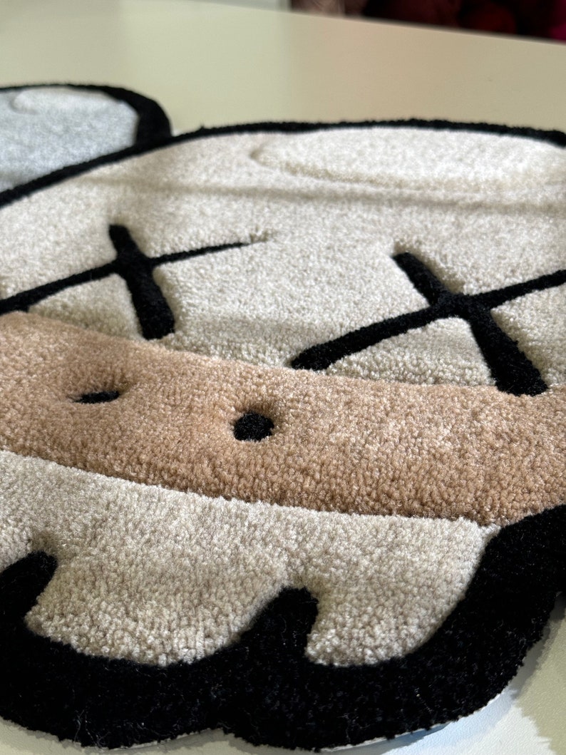 Handmade Street Art Skull Rug - Etsy