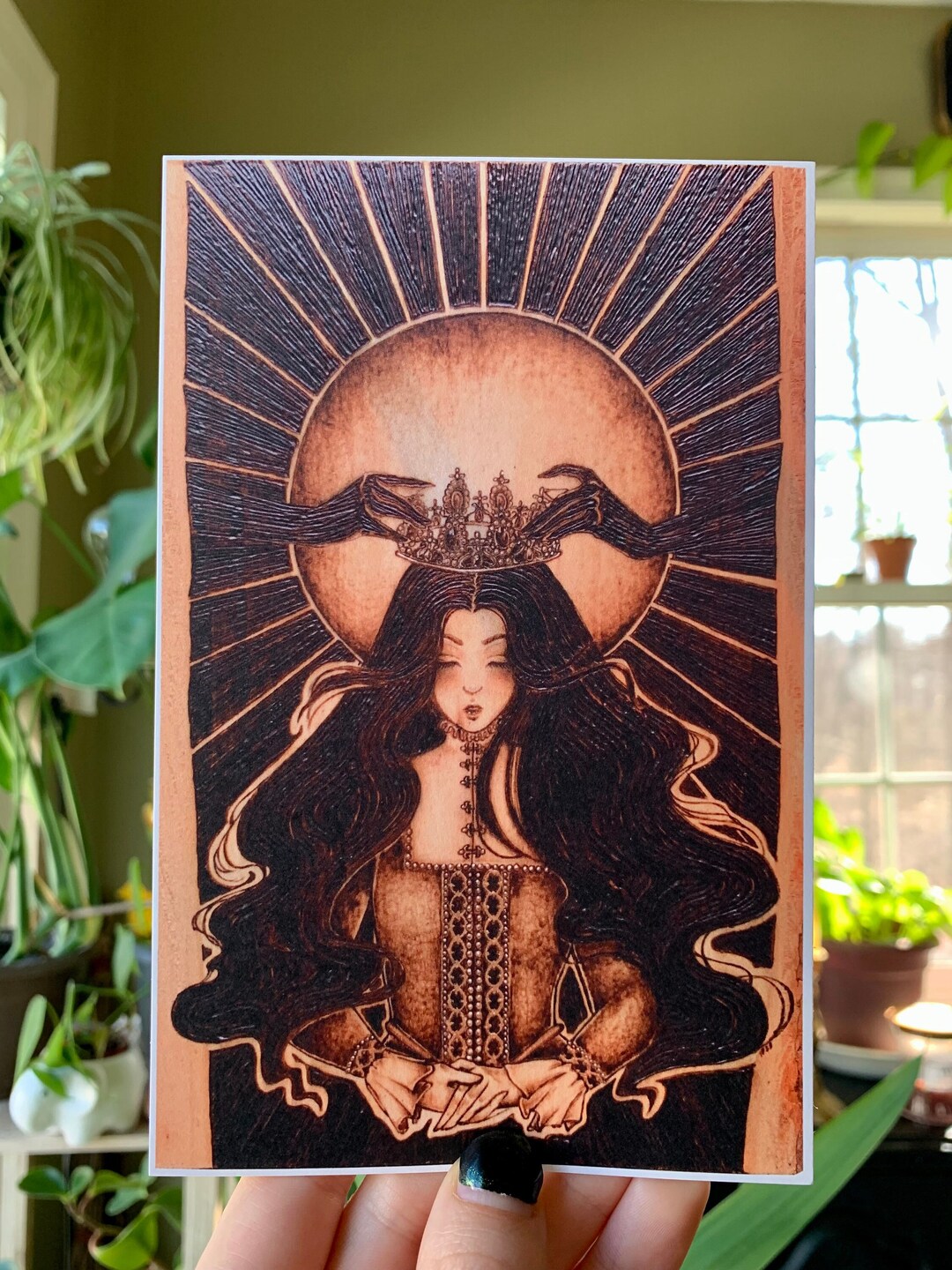 Corrupt Crown Art Print - Etsy