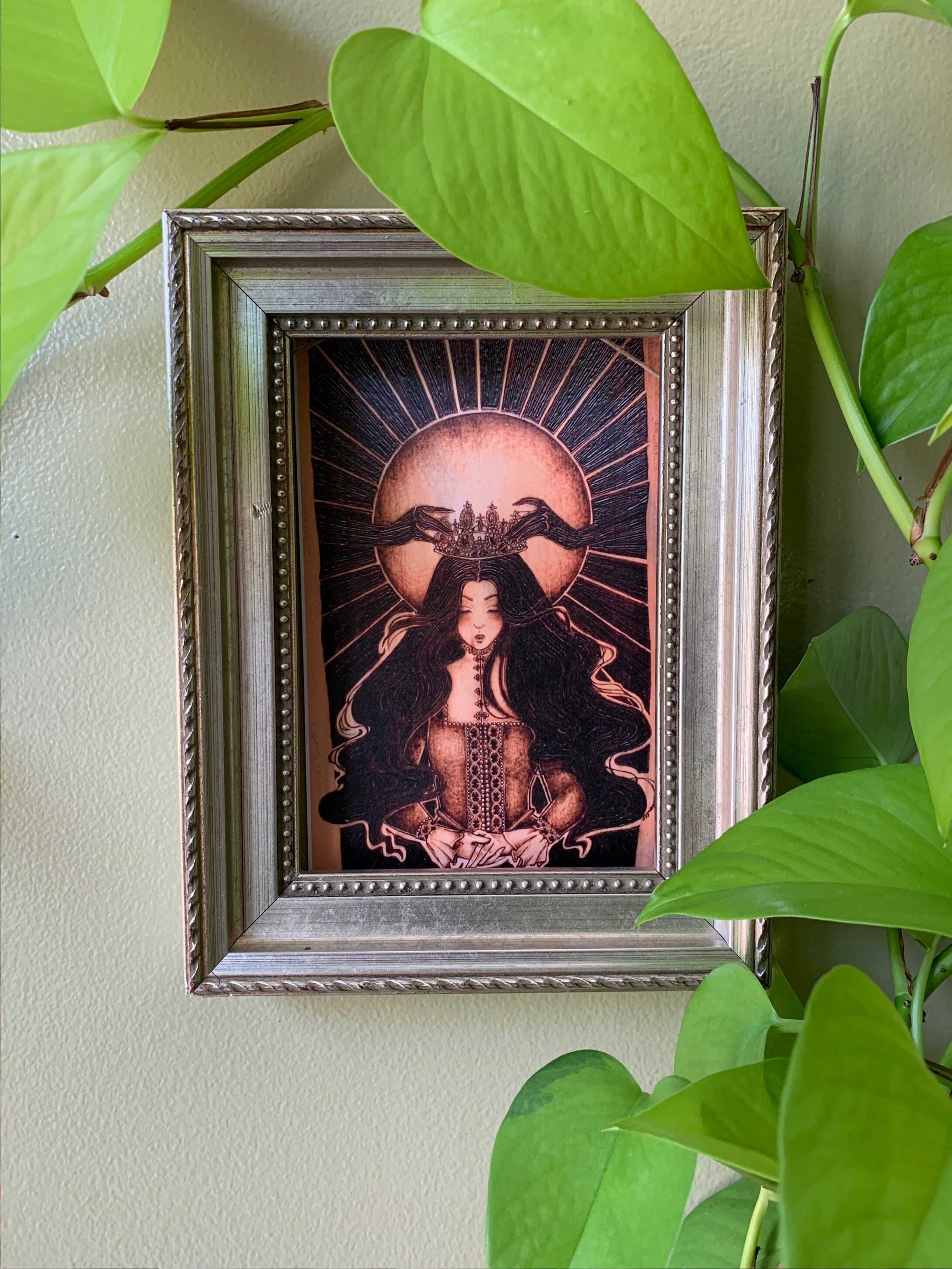 Corrupt Crown Art Print - Etsy