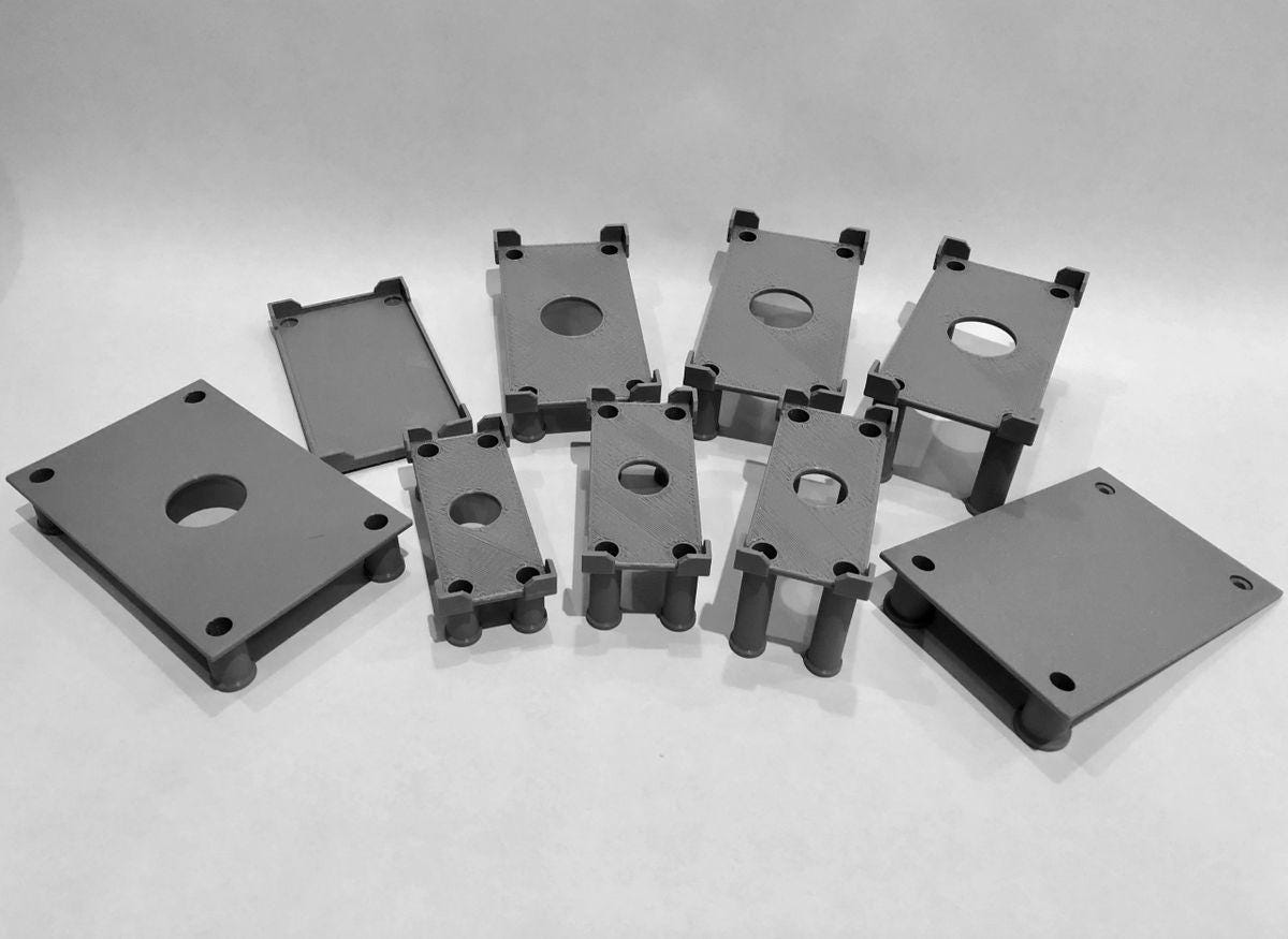 Block Mini Pedal Riser 2x4 - Etsy