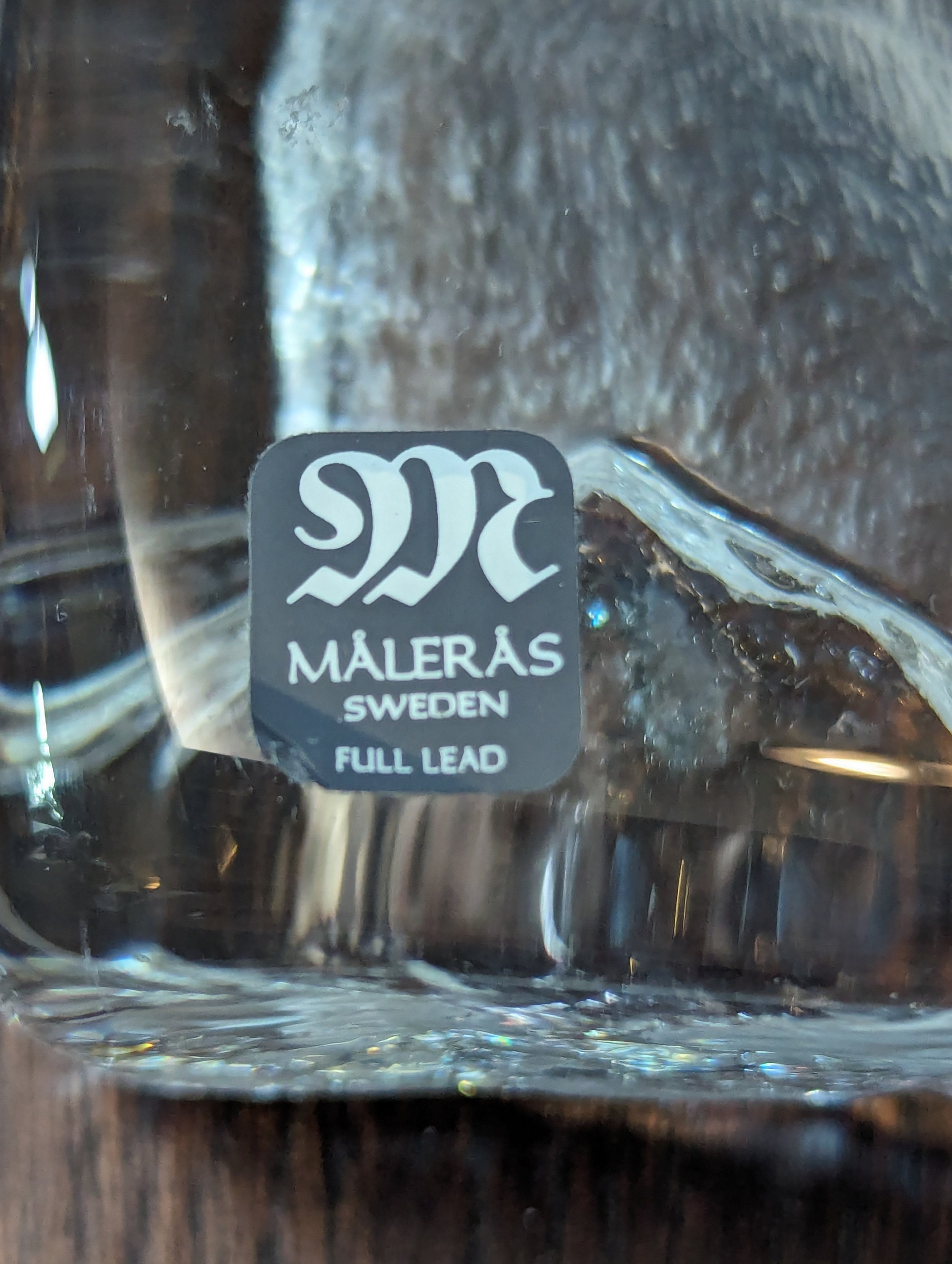 Incredible Swedish Mats Jonasson Mounted Carved Etched Lead Crystal ...