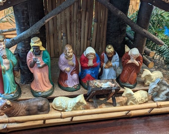 Western Nativity Set - Etsy