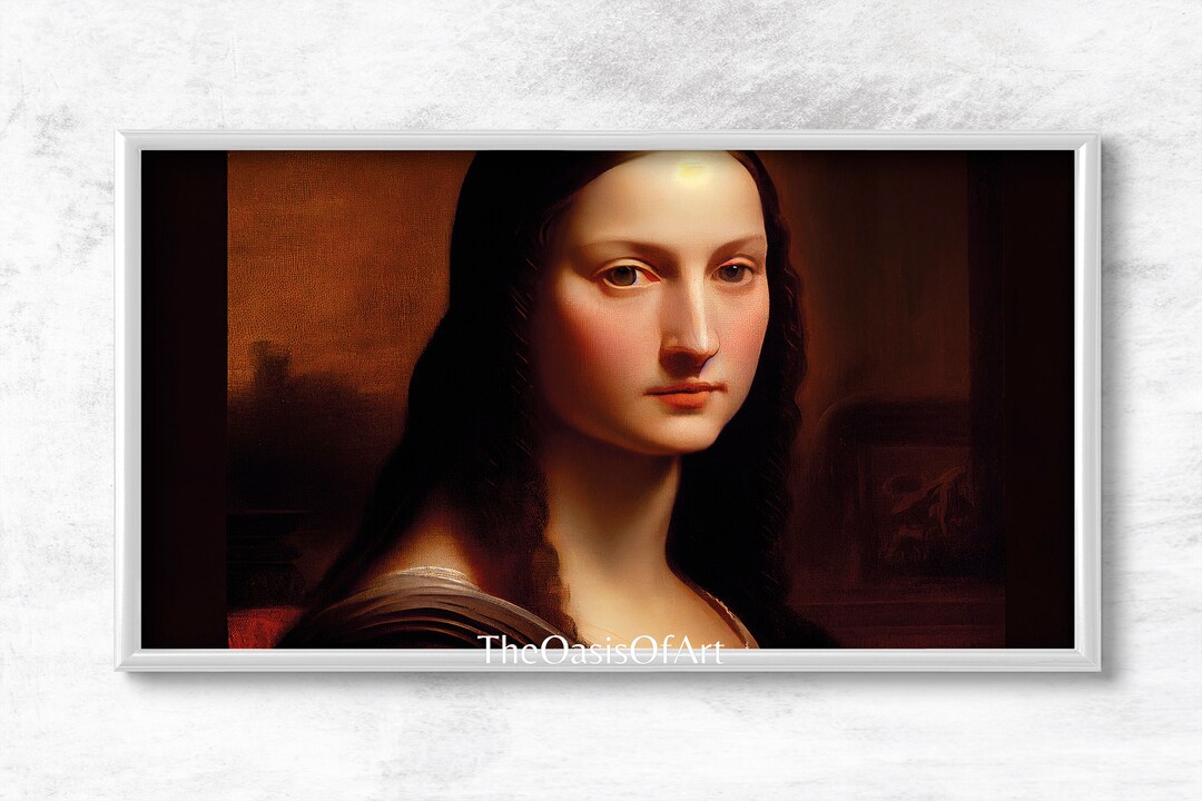 Gioconda by Leonardo Da Vinci Digital Download Art for Frame - Etsy