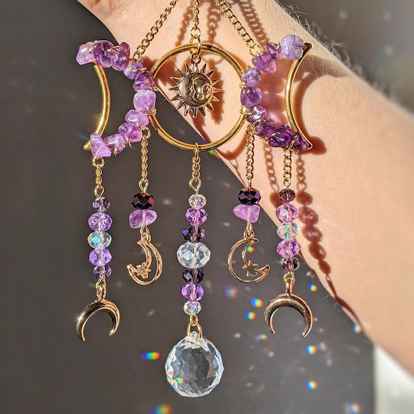 Triple Moon Mirror - Etsy